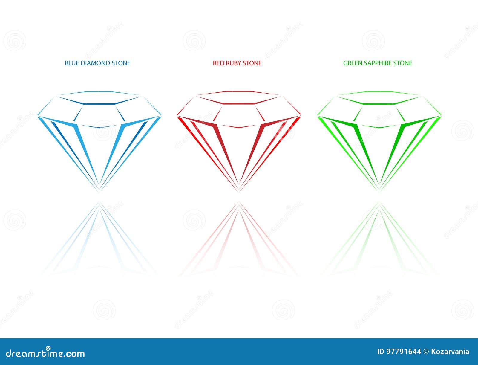 Mining crystal diamonds stock vector. Illustration of carat - 97791644