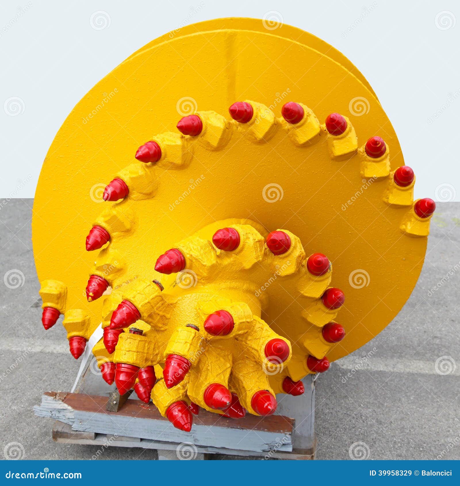 Mining drill head stock image. Image of heavy, industrial - 39958329