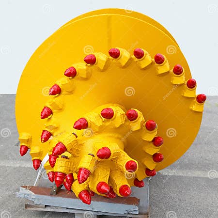 Mining drill head stock image. Image of heavy, industrial - 39958329