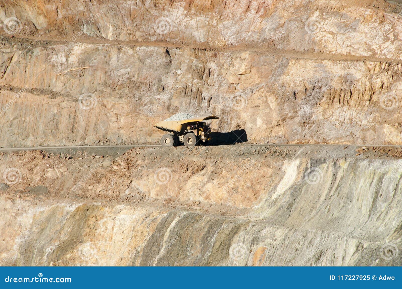Mining Dump Truck stock image. Image of dirt, large - 117227925