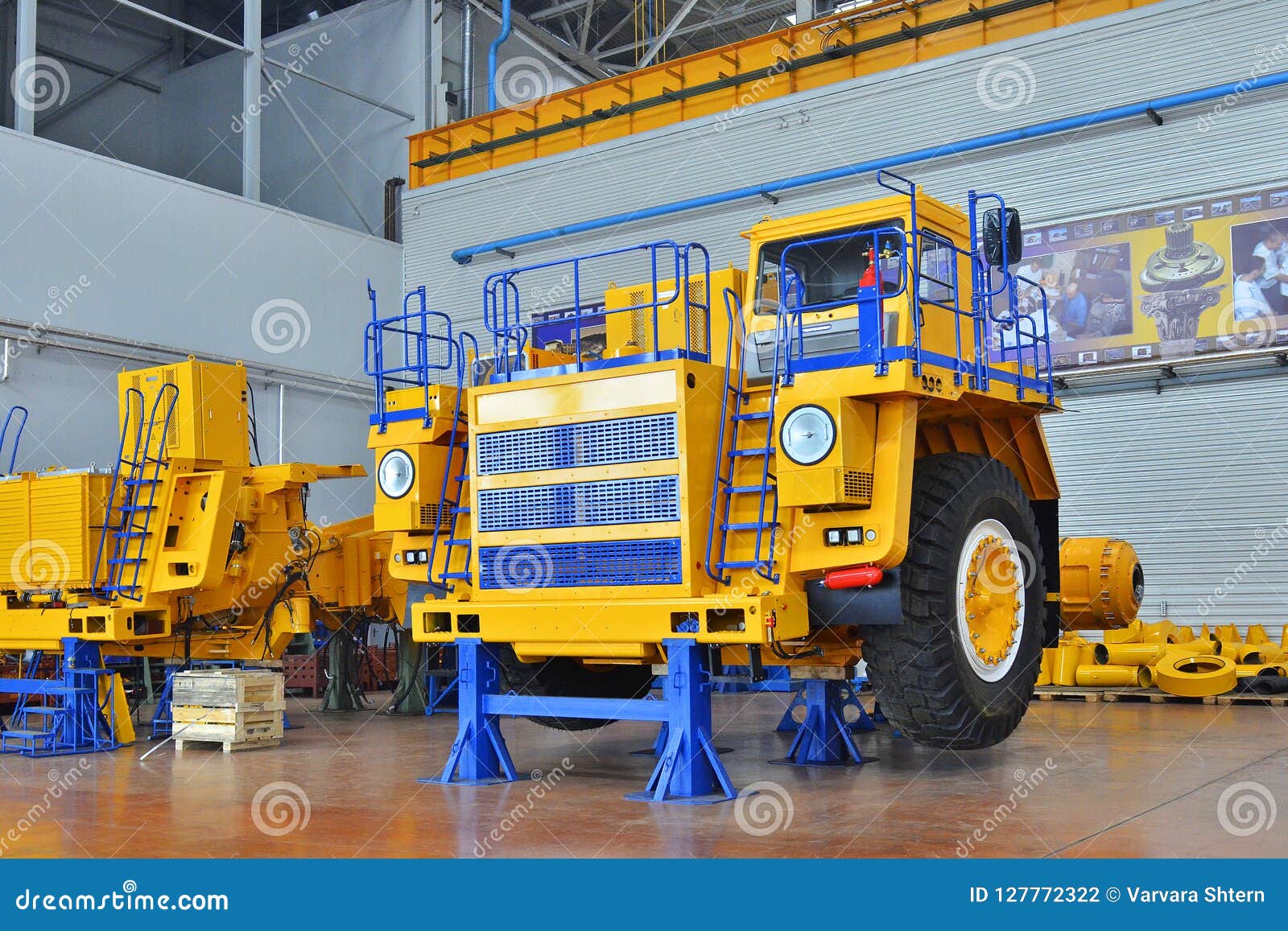 Mining Dump Truck Manufacturing Plant. Editorial Photography - Image of ...
