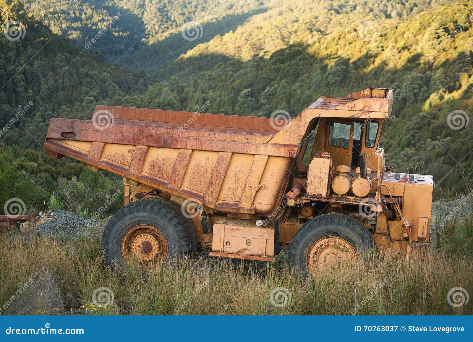 Mining Dump Truck stock image. Image of dump, mining - 70763037