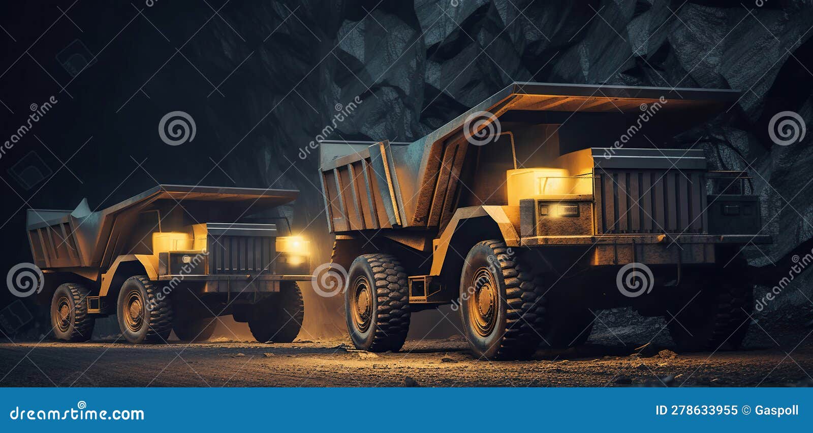 Coal Mining Dump Trucks