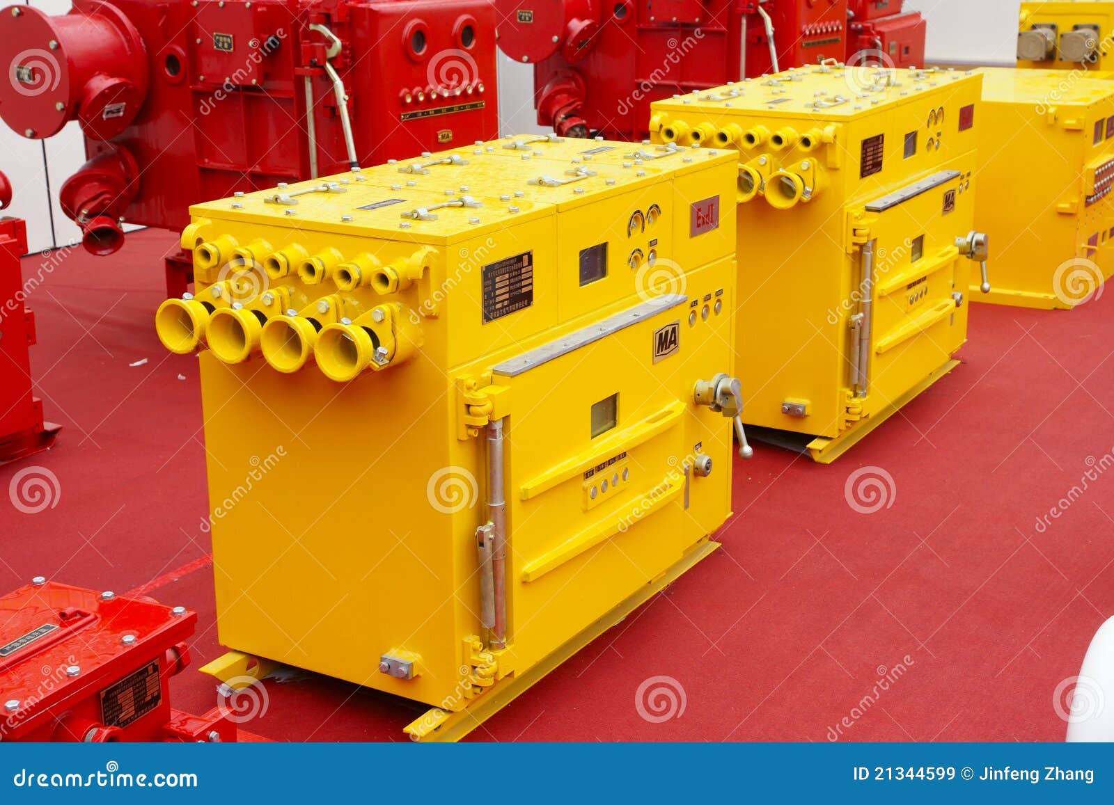 Mining Electromagnetic Starter Editorial Stock Image - Image of ...