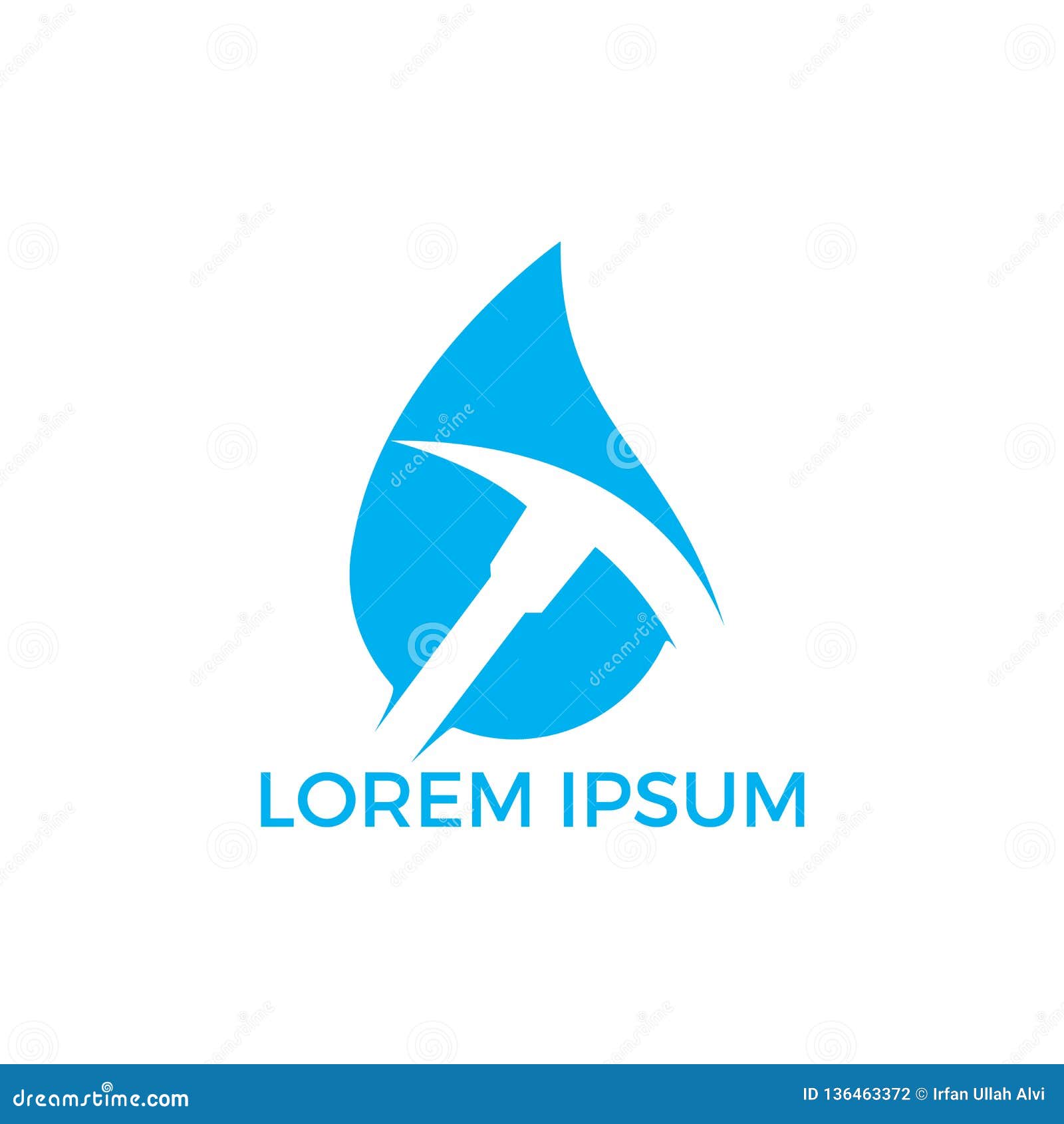 Mining Engineering Solution Logo Design. Mining Industry and Business ...