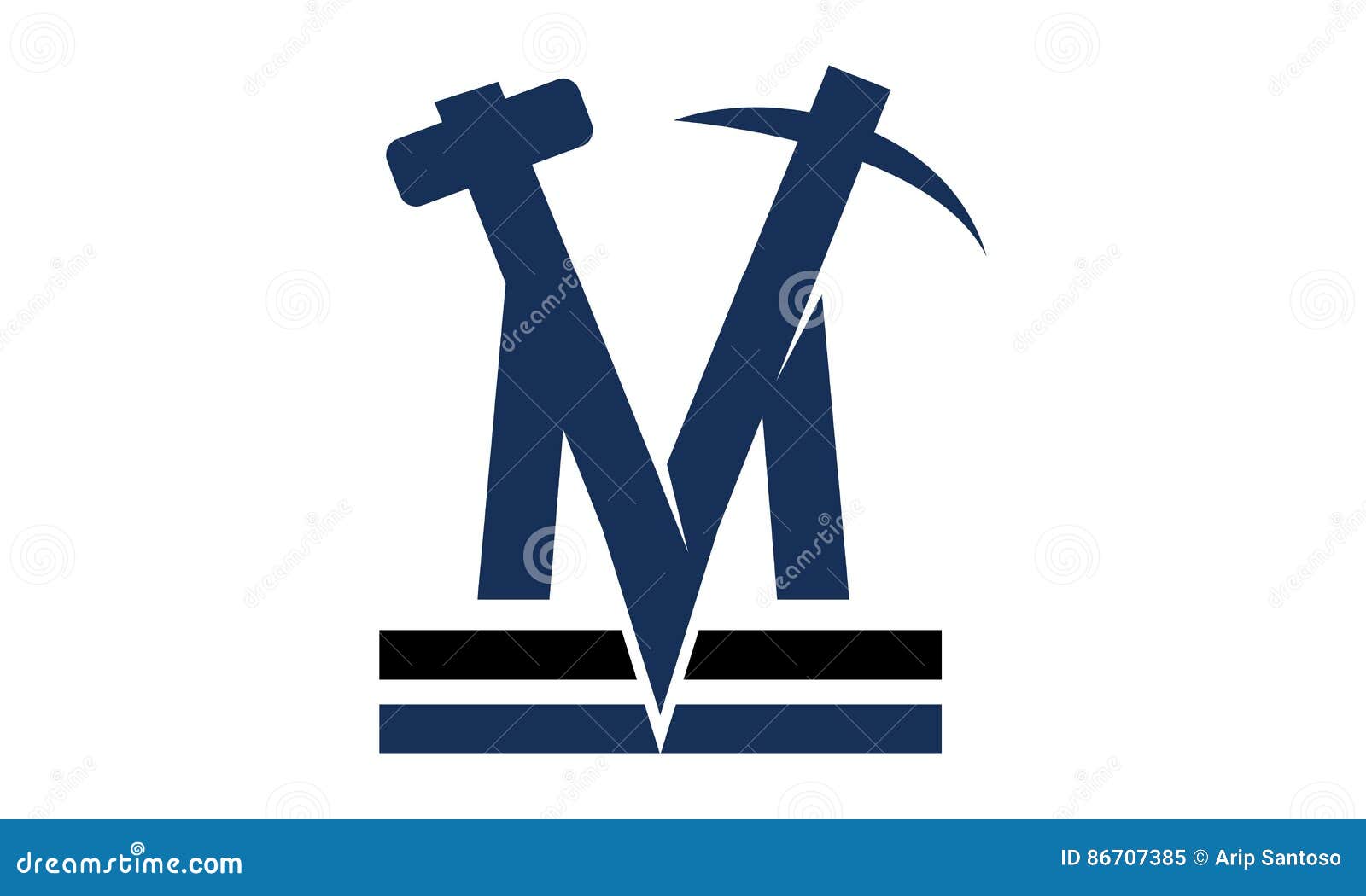 Mining Engineering Solution Stock Vector - Illustration of initial ...