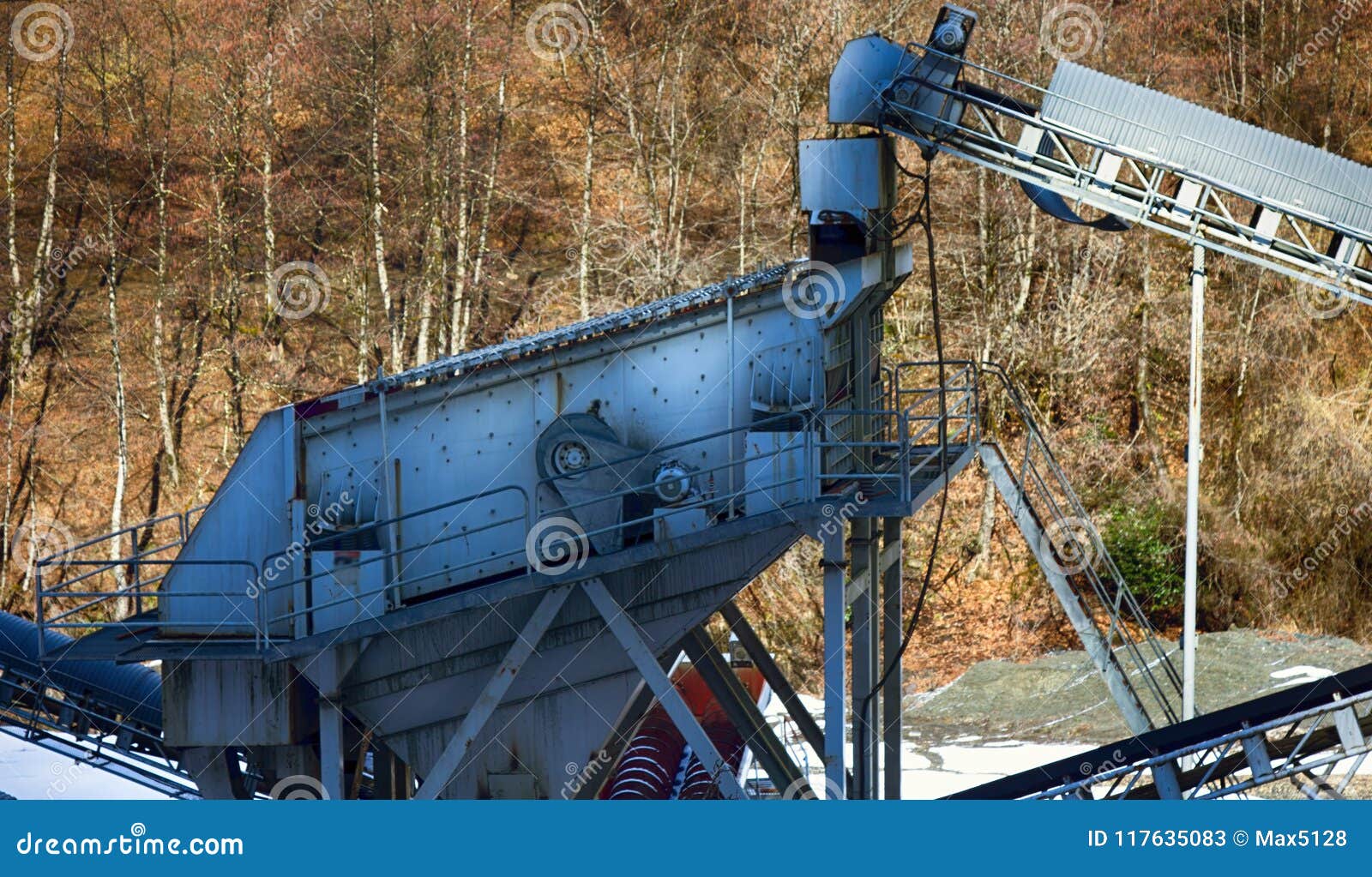 Mining Equipment in Mountains. Stock Image - Image of dungeon, geology ...