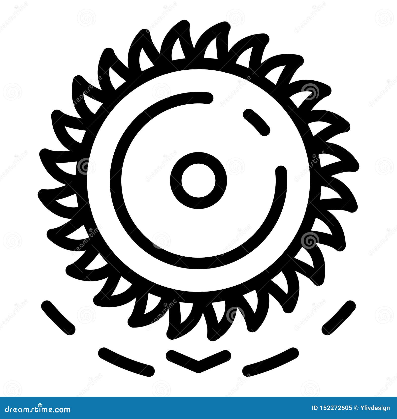 Mining Extract Wheel Icon, Outline Style Stock Vector - Illustration of ...
