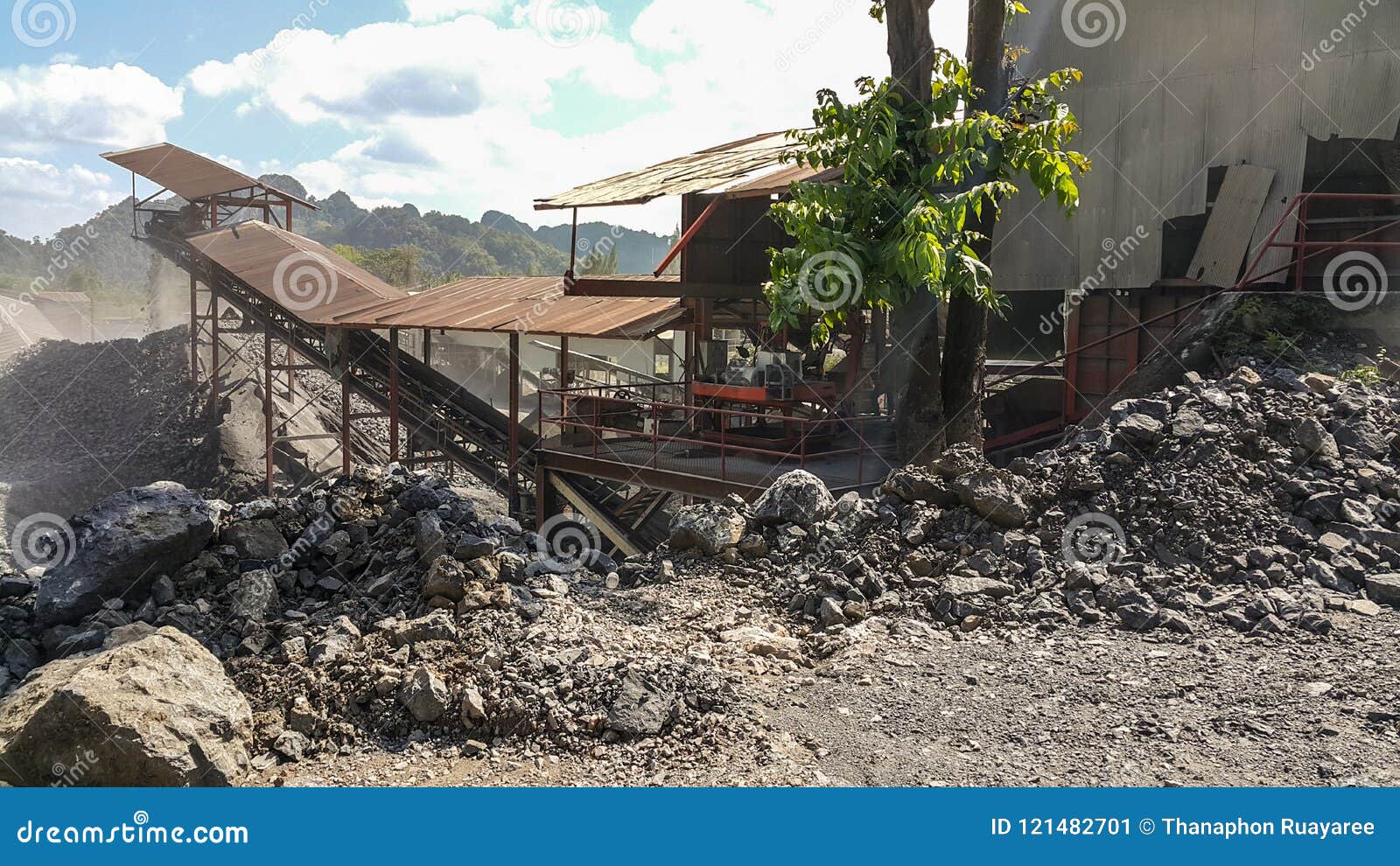 Mining is the Extraction of Valuable Minerals from the Earth. Stock ...