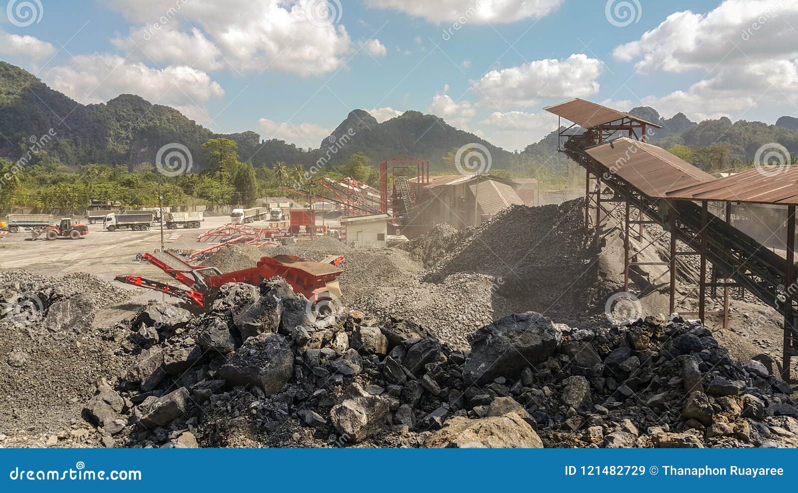Mining is the Extraction of Valuable Minerals from the Earth. Stock ...