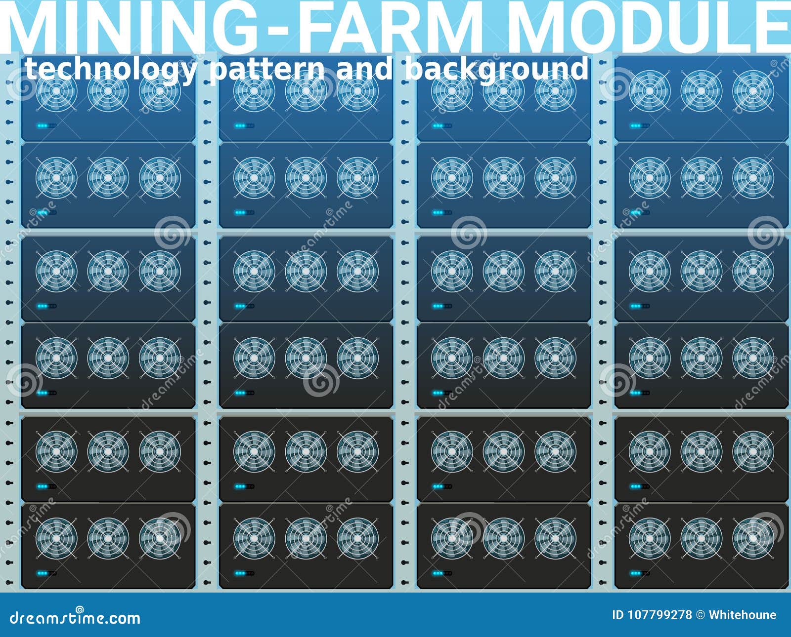 Mining farms texture stock vector. Illustration of installation - 107799278