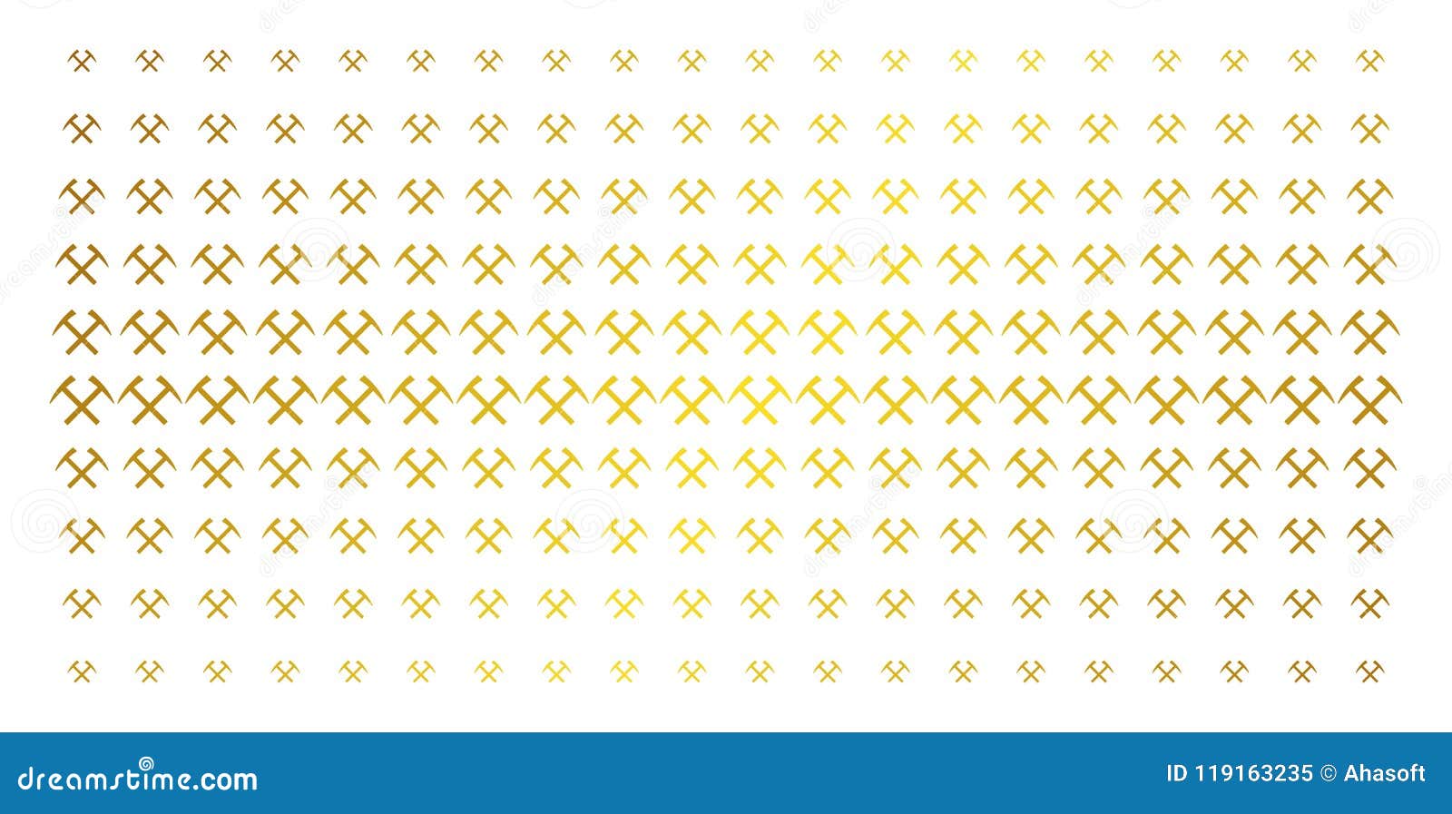 Mining Hammers Gold Halftone Grid Stock Vector - Illustration of ... Mining Hammers Gold Halftone Grid Stock Vector - Illustration of ...