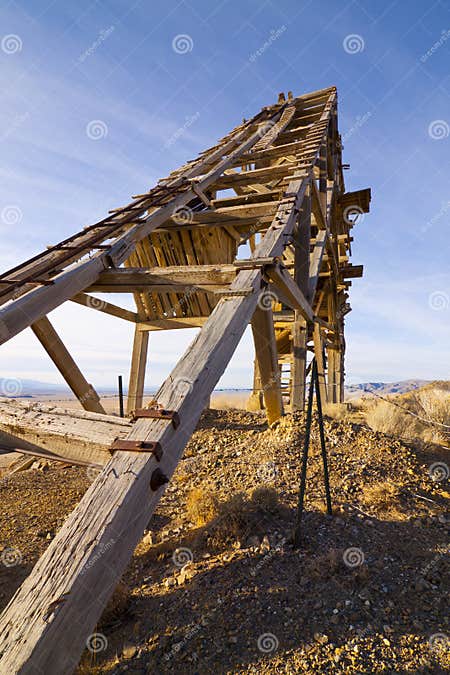 Mining Headframe stock image. Image of hoist, work, outdoors - 24936075