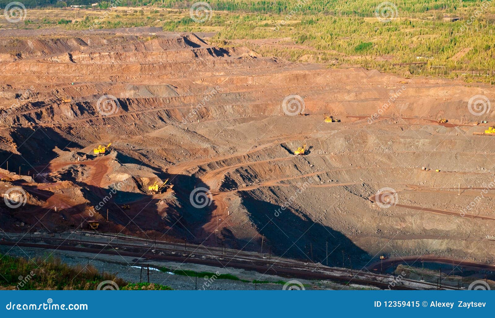 Mining industry stock image. Image of elevated, kursk - 12359415
