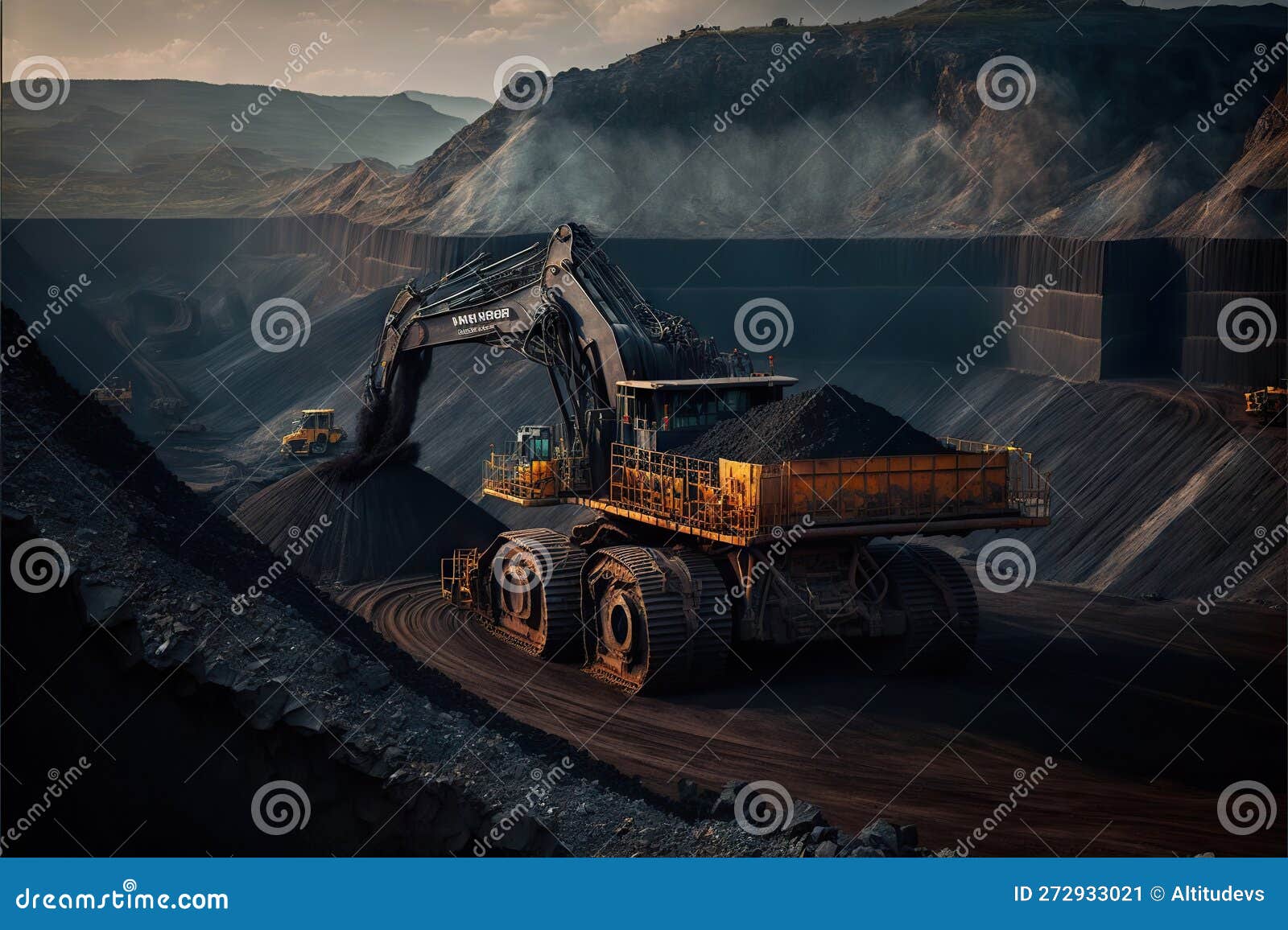 Mining Industry Activities, Coal Getting, Reclamation, Hauling and ...