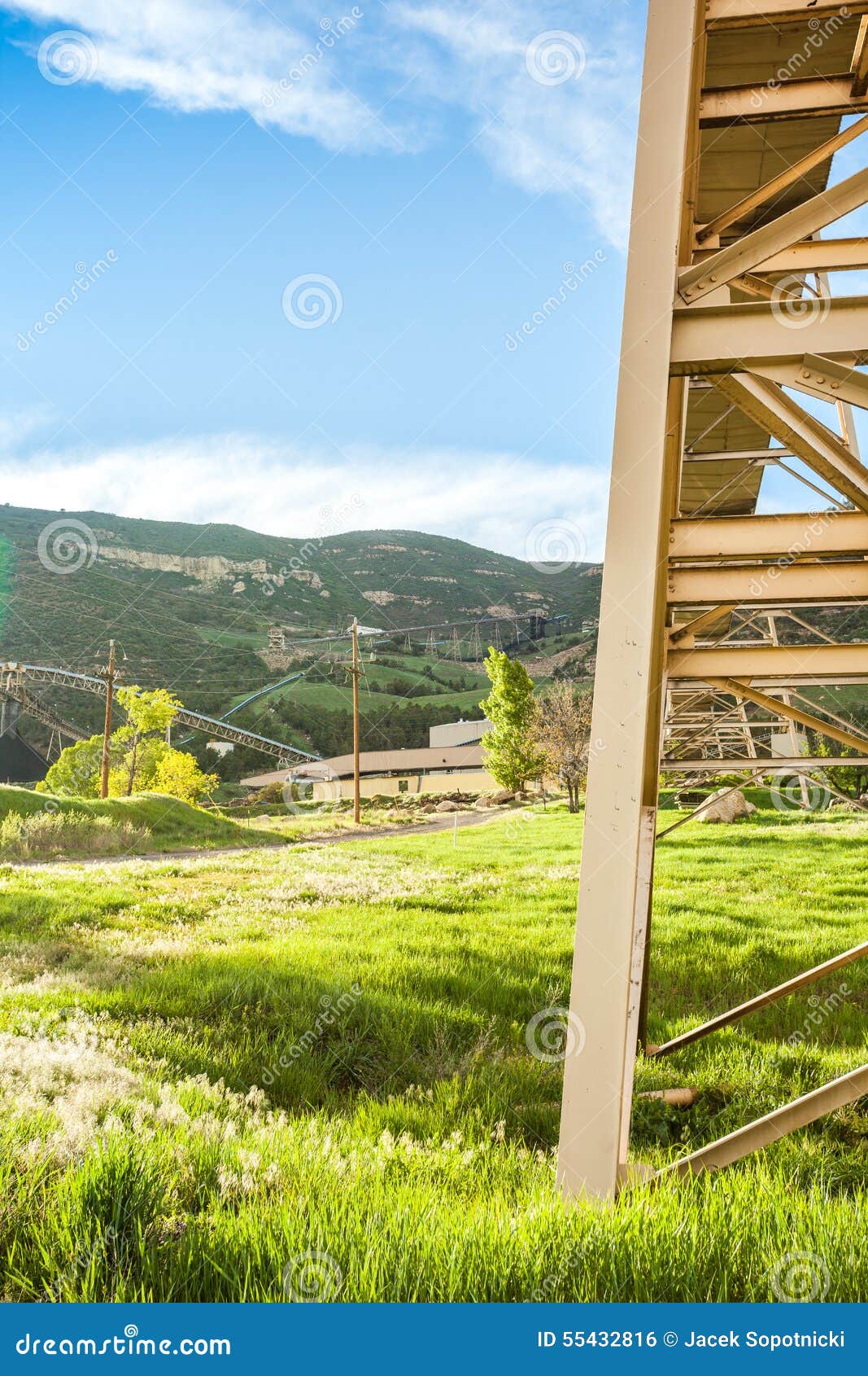 Mining infrustructure stock photo. Image of energy, power - 55432816