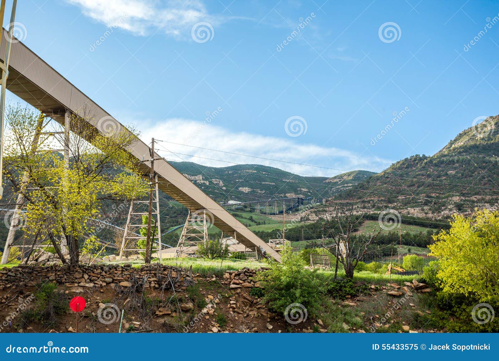 Mining infrustructure stock image. Image of energy, colorado - 55433575