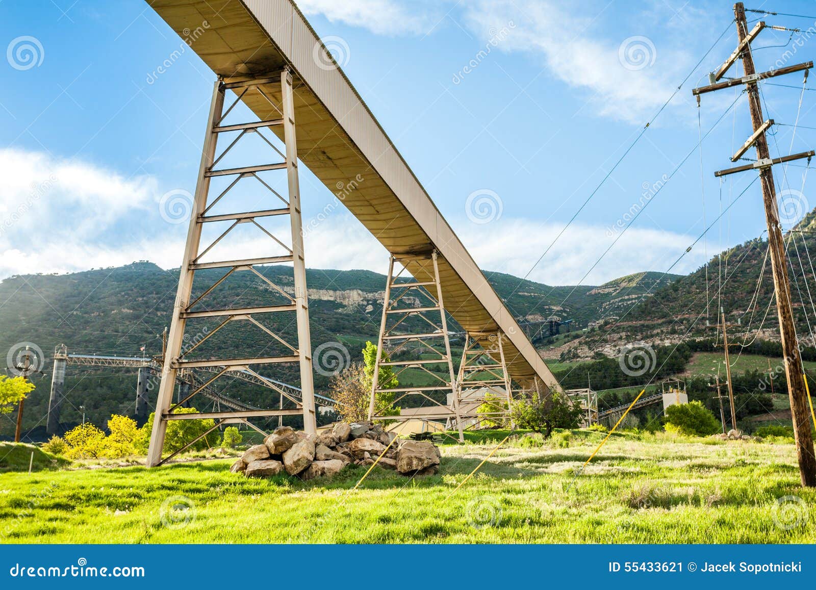 Mining infrustructure stock image. Image of infrastructure - 55433621