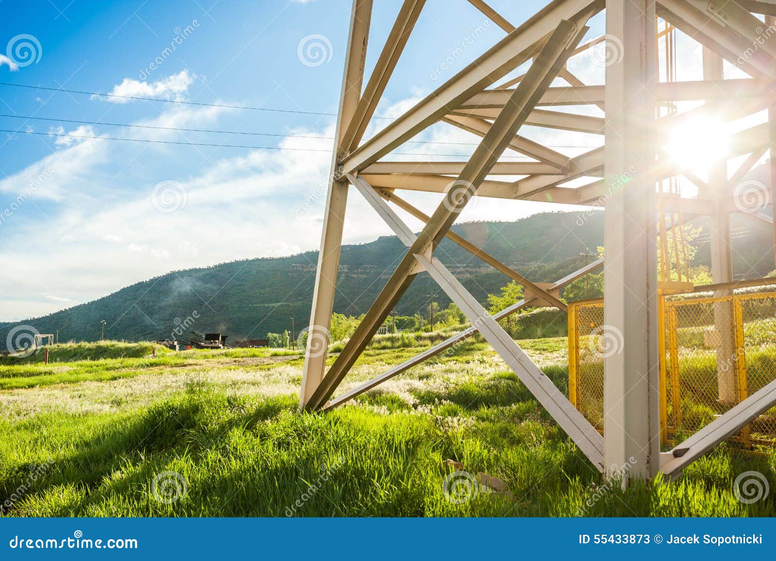 Mining infrustructure stock image. Image of mining, excavator - 55433873