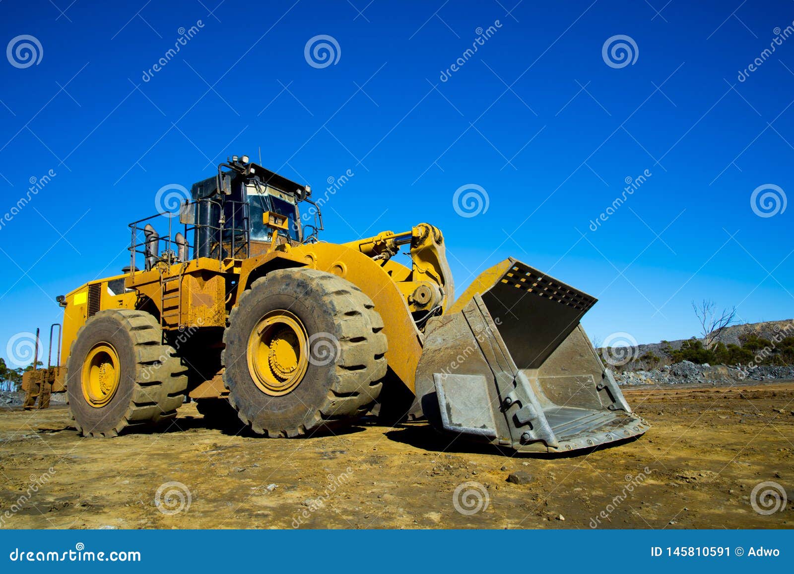 Mining Loader editorial photo. Image of yellow, heavy - 145810591