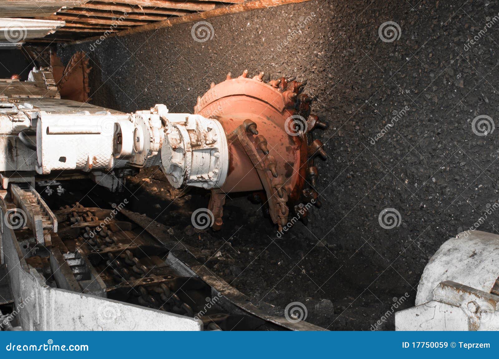 Mining machine stock image. Image of heavy, industrial - 17750059