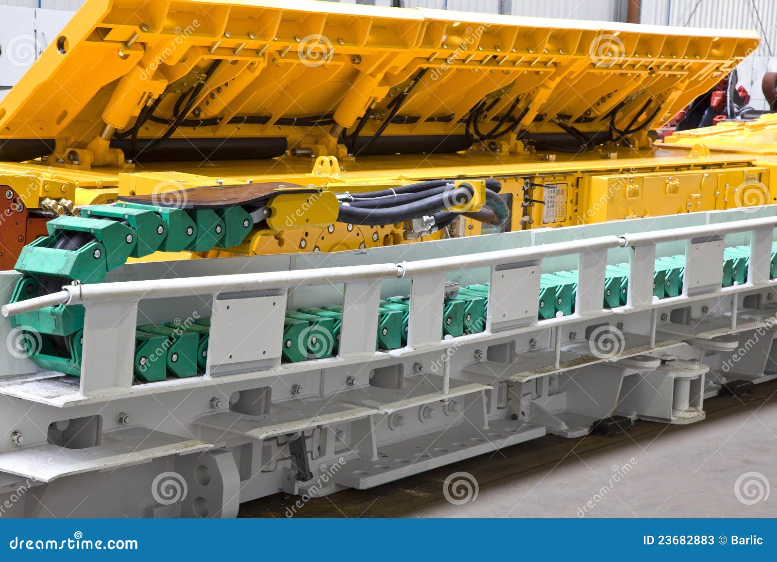 Mining machine stock image. Image of industry, teeth - 23682883