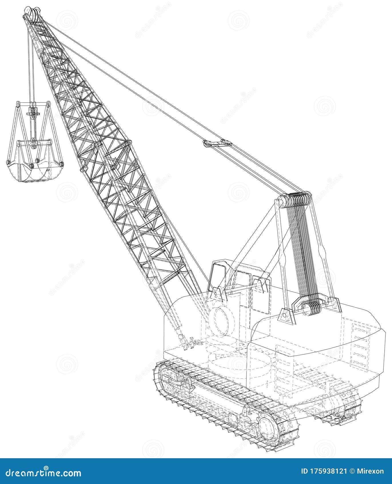 Mining Machine. the Machine of Quarry Mining Works. the Layers of ...