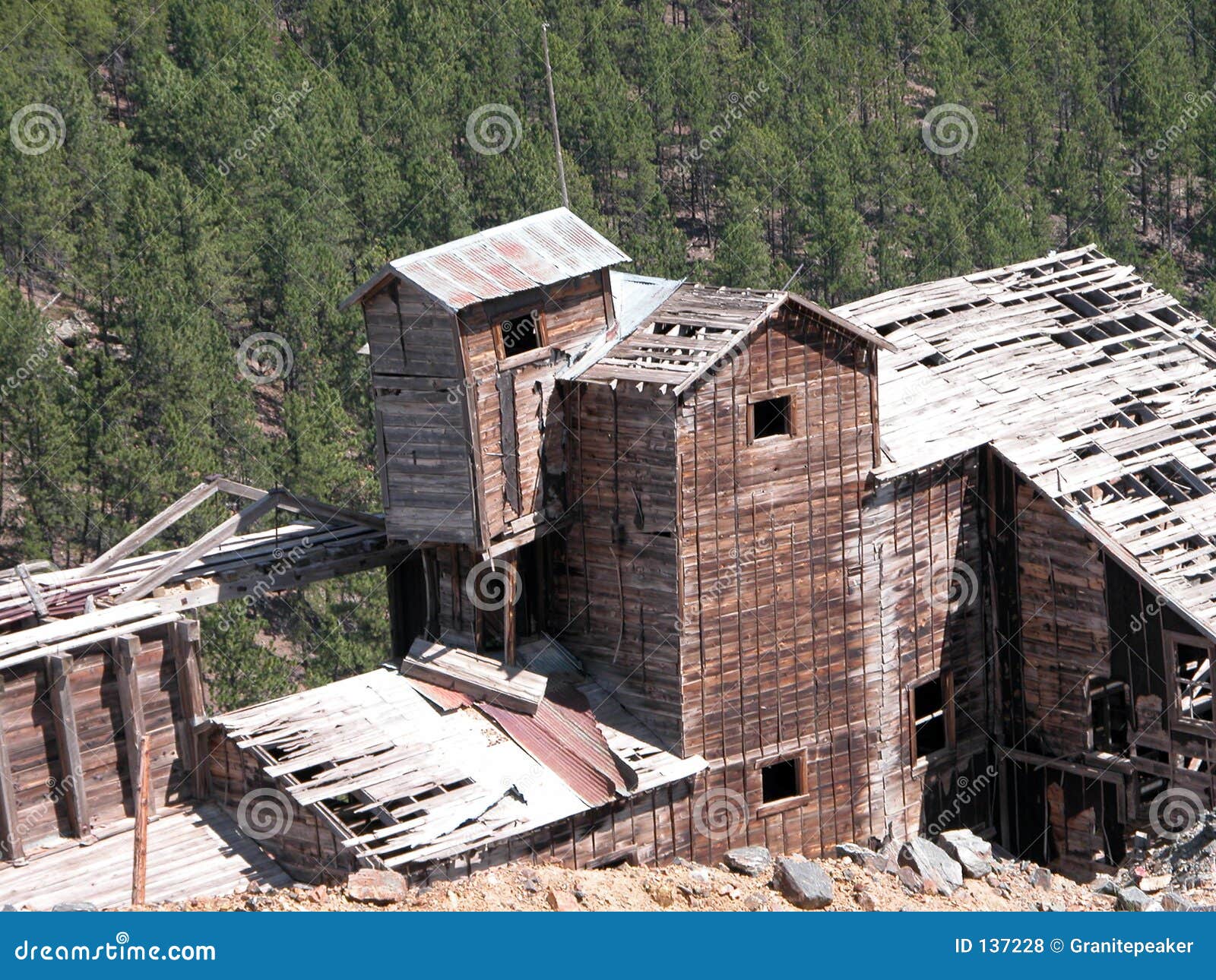 Mining Mill stock photo. Image of reclamation, mining, mill - 137228