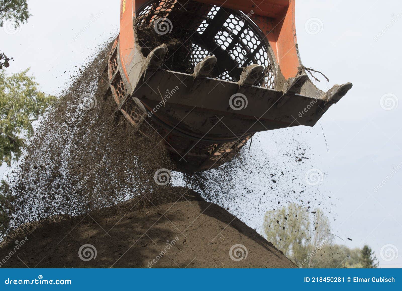 Mining of the Natural Resource Sand Stock Image - Image of resources ...