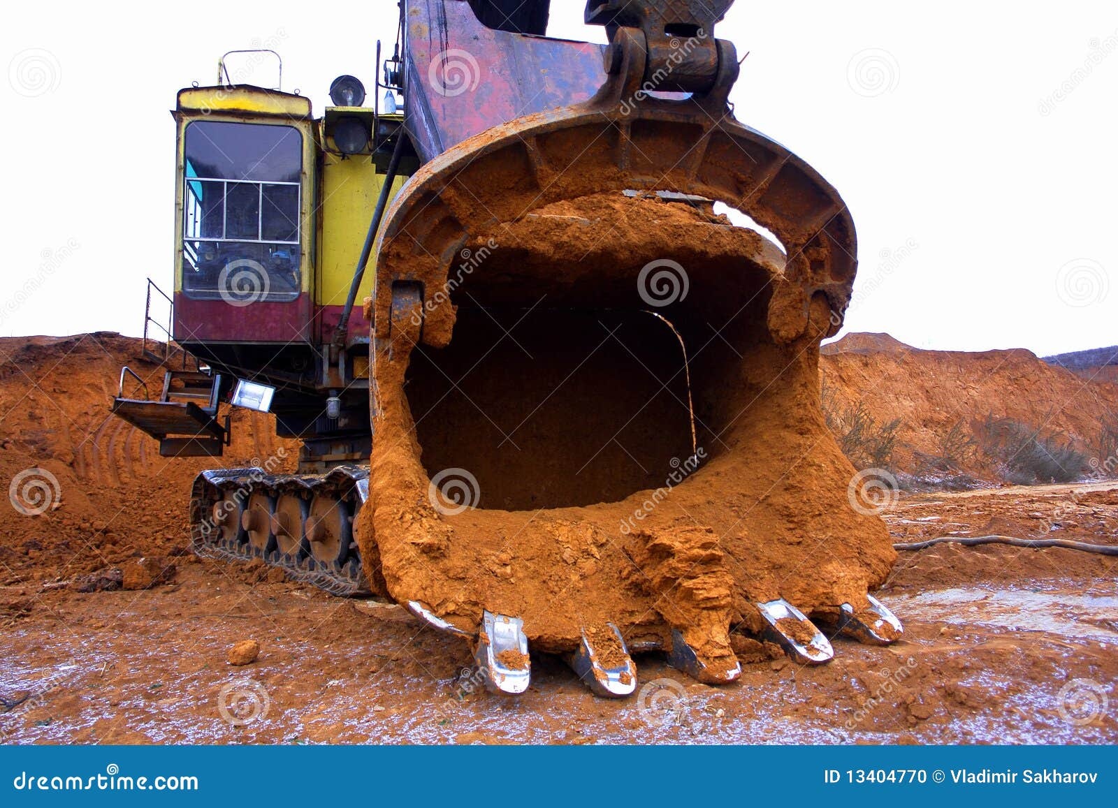 Mining operations stock photo. Image of minerals, machine - 13404770