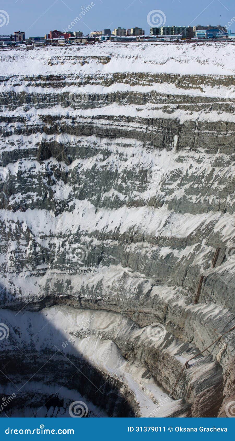 Mining pit editorial photo. Image of sakha, deep, brilliants - 31379011