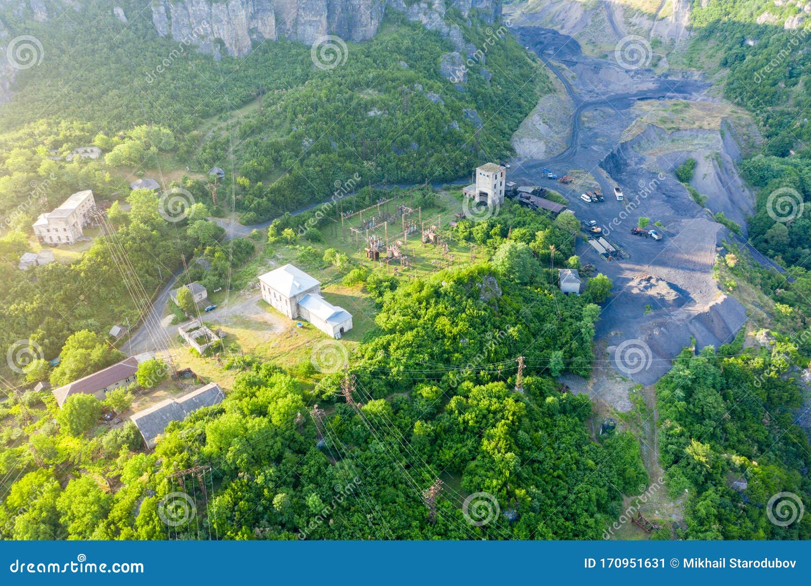 Mining Plant and Manganese Ore Processing Plant in Chiatura, Georgia ...