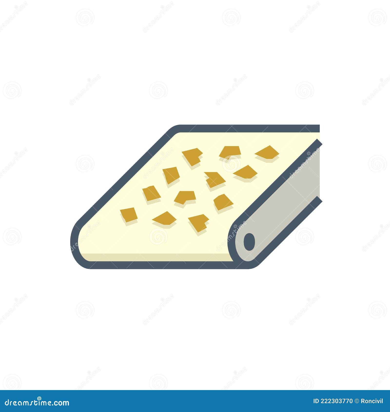 Ore on Production Line Vector Icon Design. 64x64 Pixel Perfect and ...