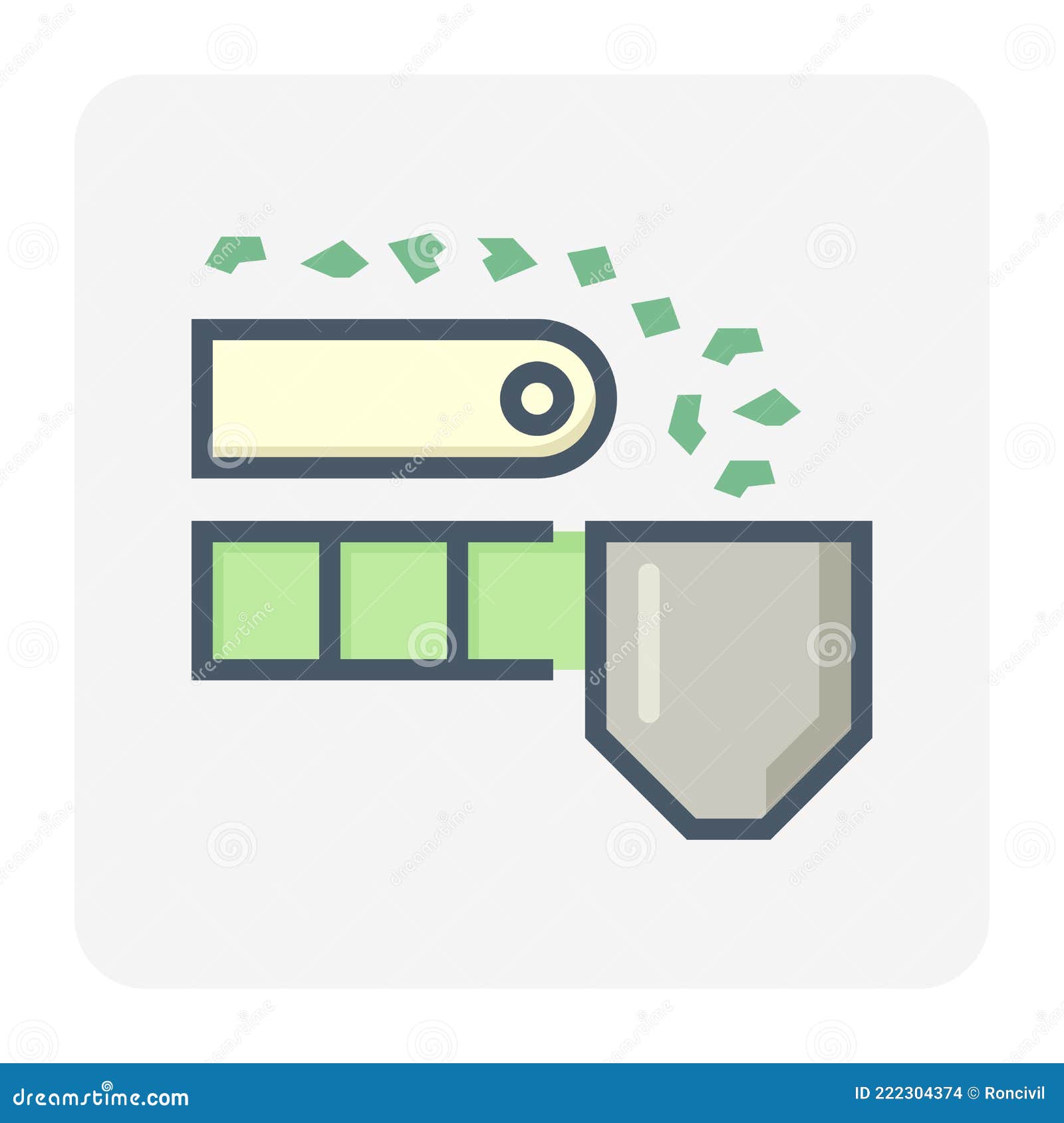 Mining Processing Industry Vector Icon Design. 64x64 Pixel Perfect and ...