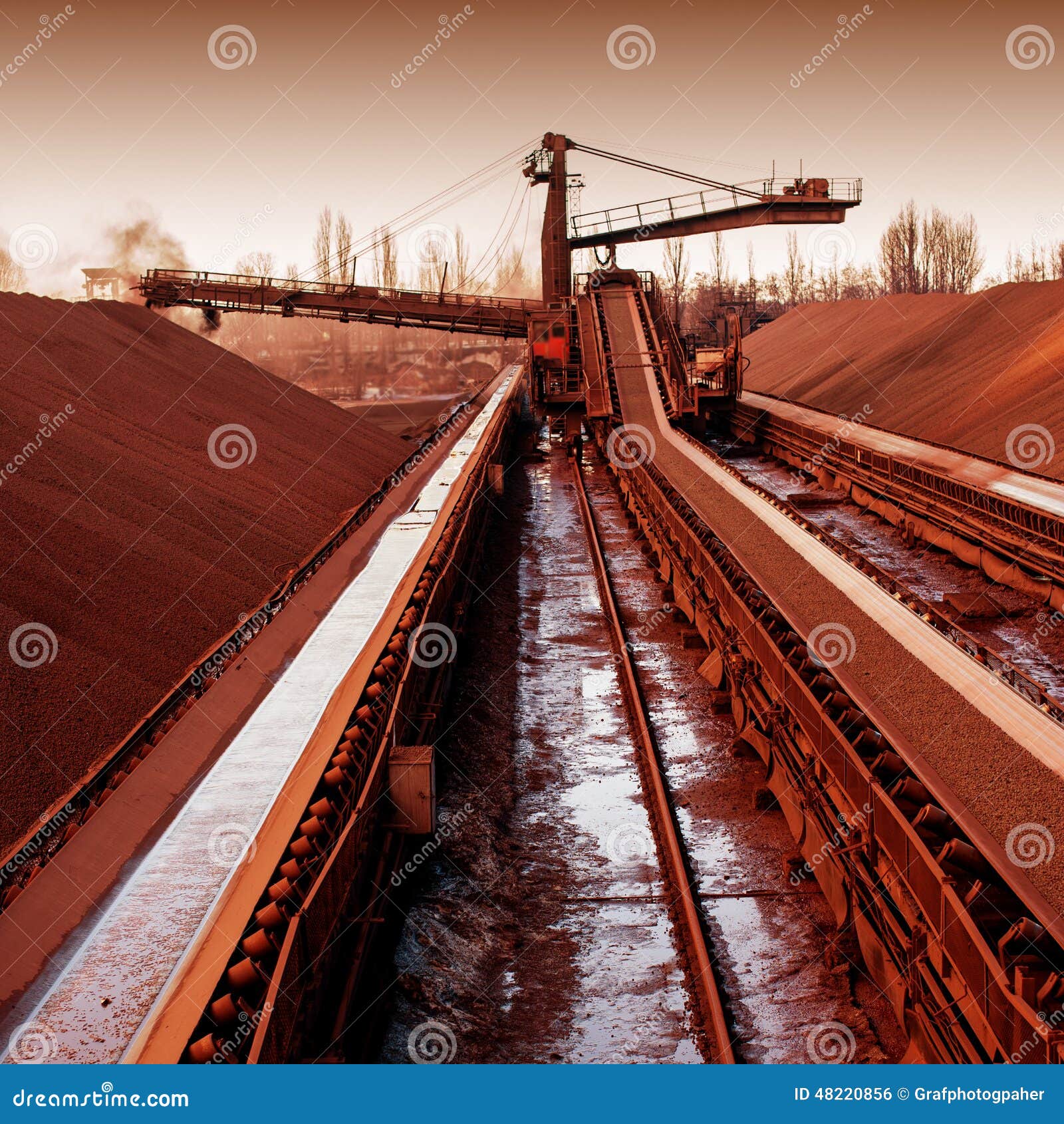 Mining production stock photo. Image of background, geology - 48220856