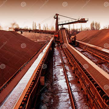 Mining production stock photo. Image of background, geology - 48220856