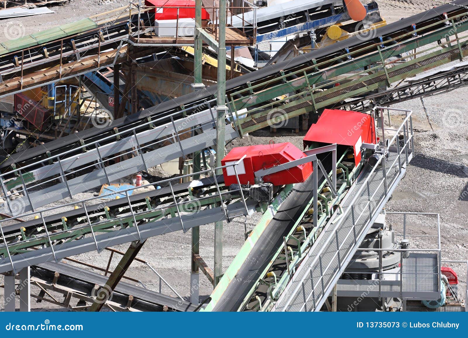 Mining in the quarry stock image. Image of energy, construction - 13735073
