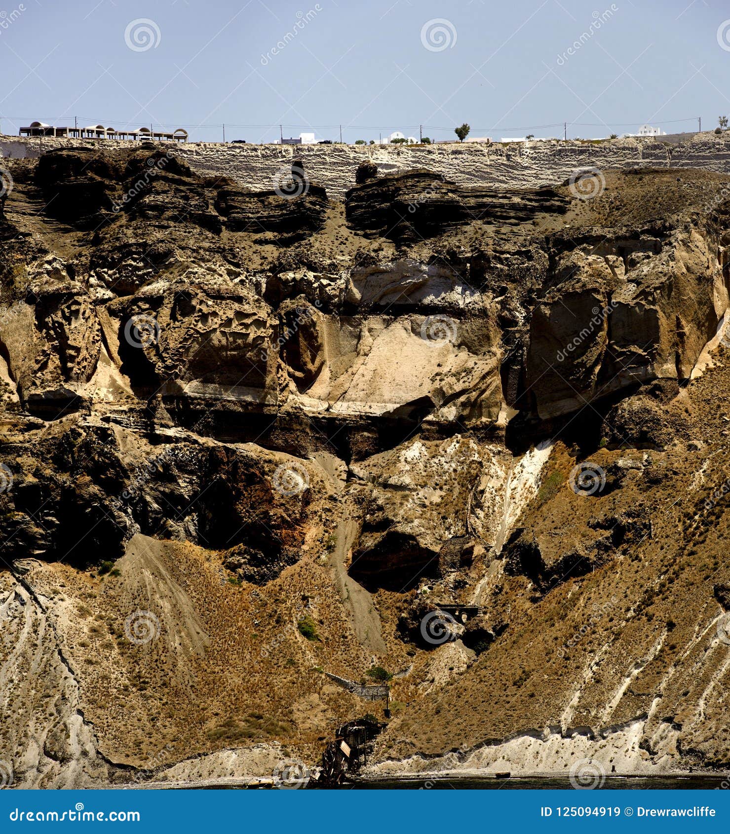 The Mining Room on the Cliff Top Stock Image - Image of donkey ...