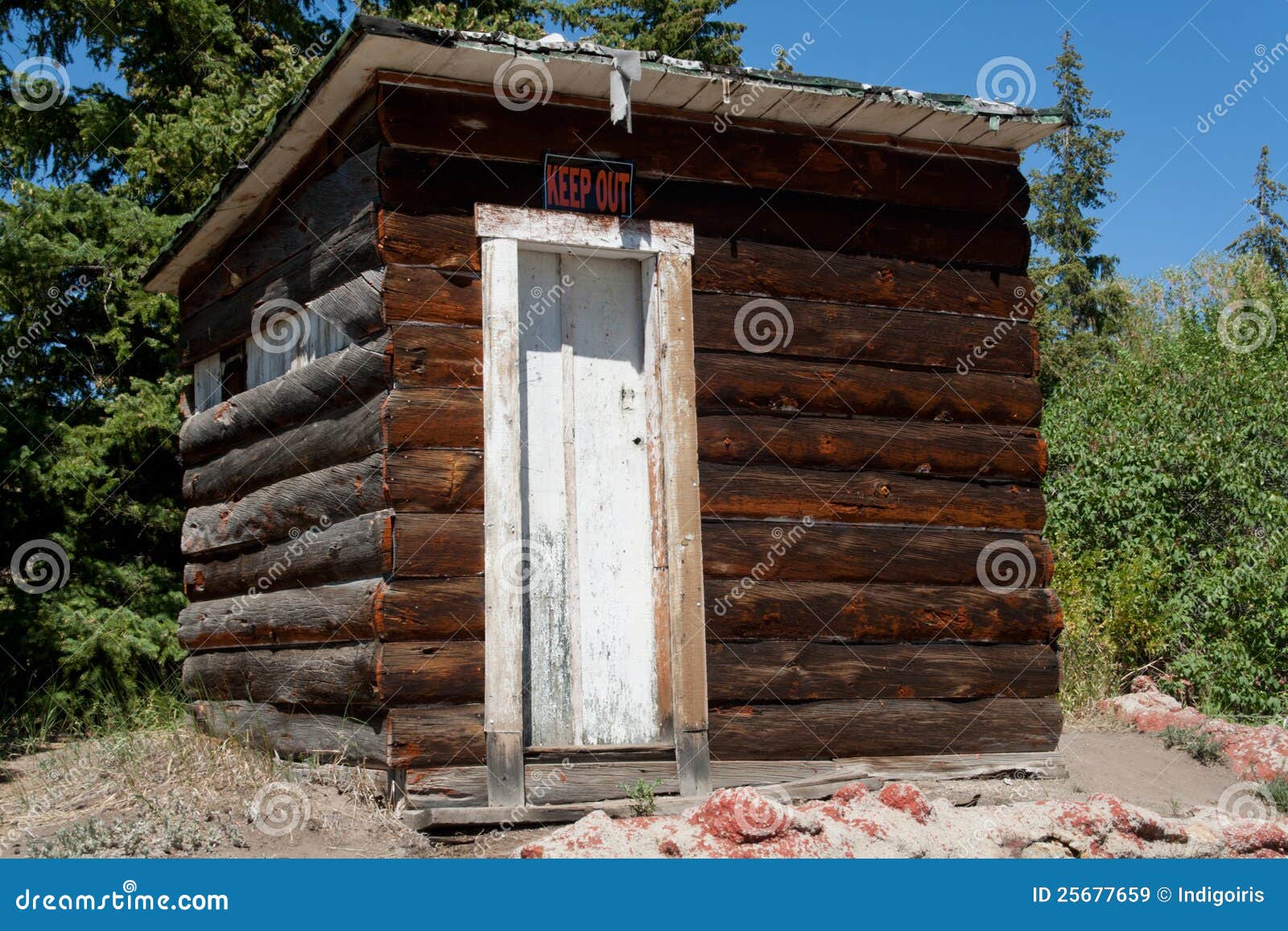 Mining Shack stock image. Image of cabin, deserted, dilapidated - 25677659