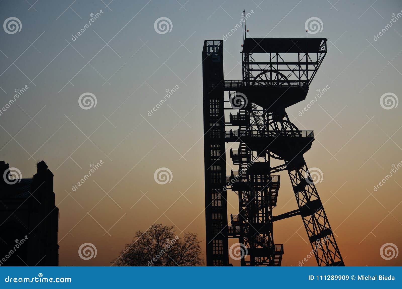 Mining Shaft Headframe Royalty-Free Stock Photo | CartoonDealer.com ...