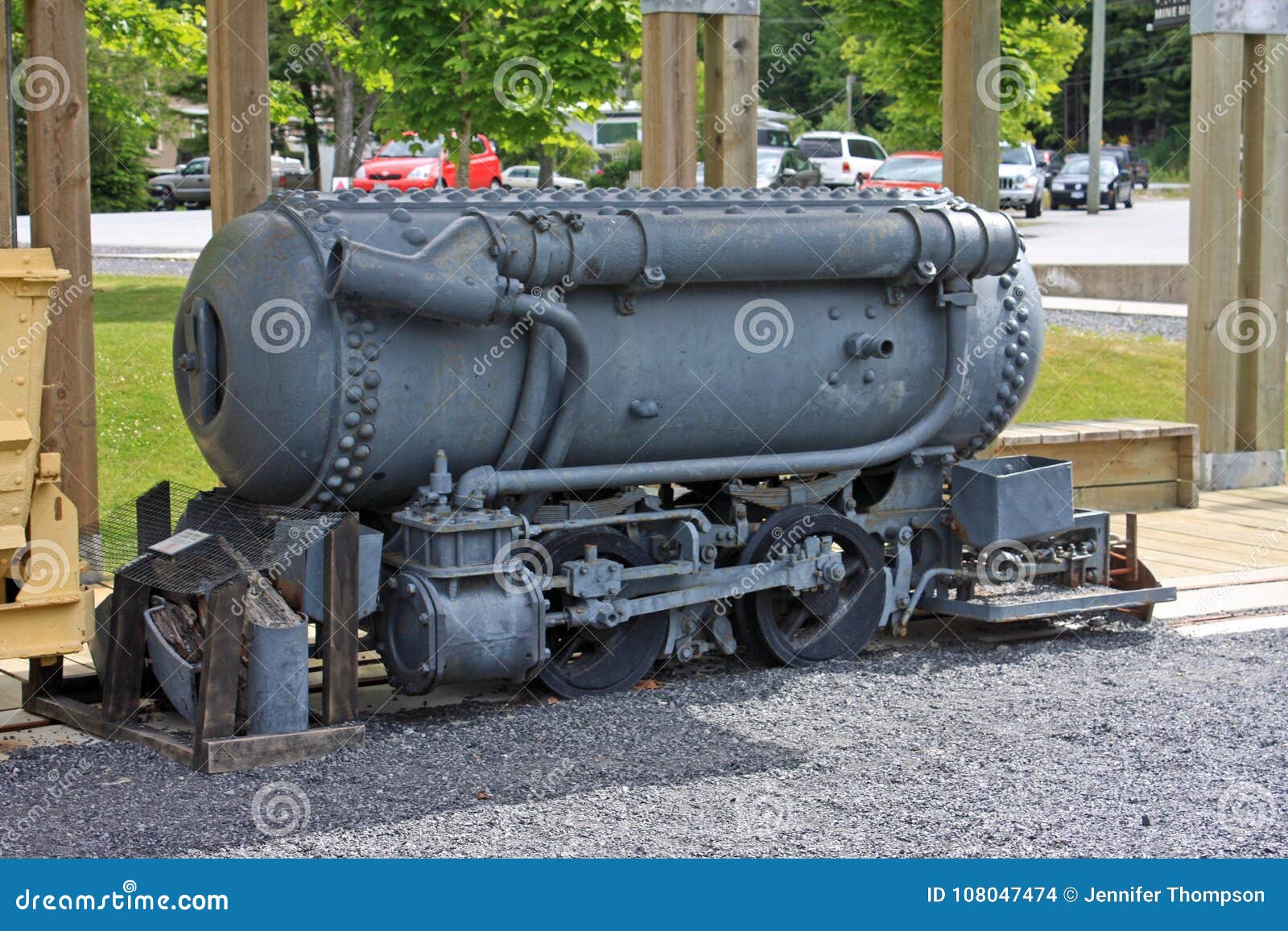 Mining Steam engine stock photo. Image of load, industrial - 108047474