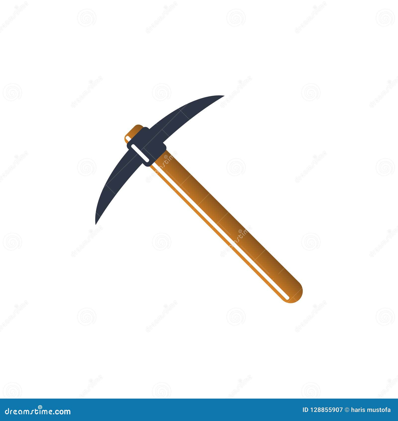 Mining Tool Graphic Design Element Vector Illustration Stock Vector ...