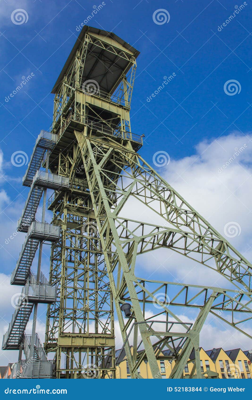 Mining Tower Of The Royalty-Free Stock Image | CartoonDealer.com #116942704