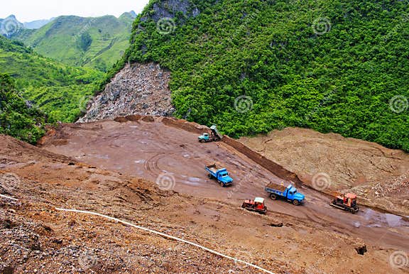 Mining waste stock photo. Image of mining, pollution - 18796876
