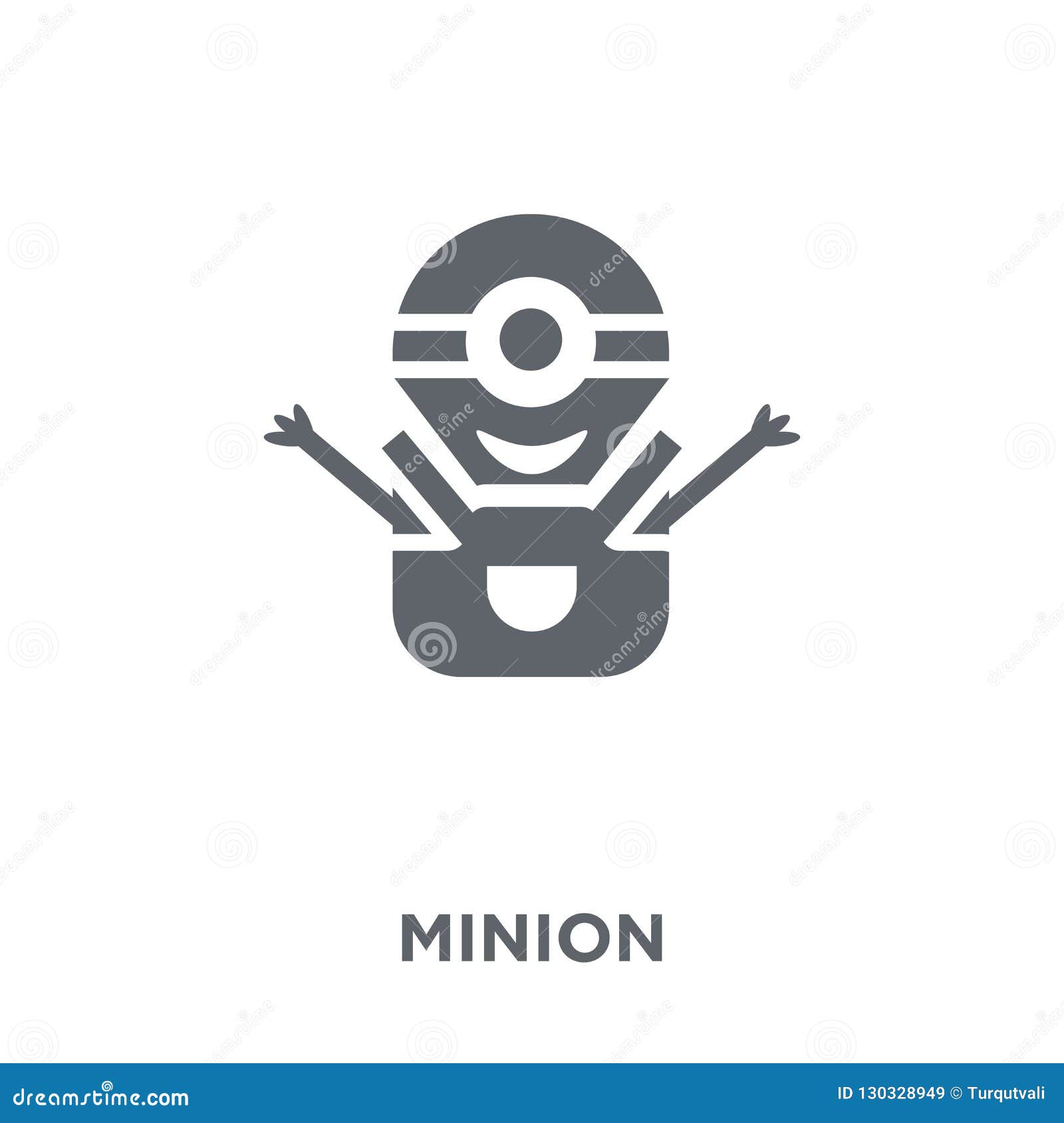 Minion Icon From Entertainment Collection. Cartoon Vector ...