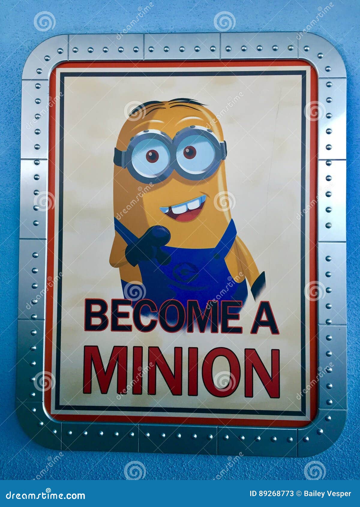Minion sign editorial stock photo. Image of minion, sign - 89268773