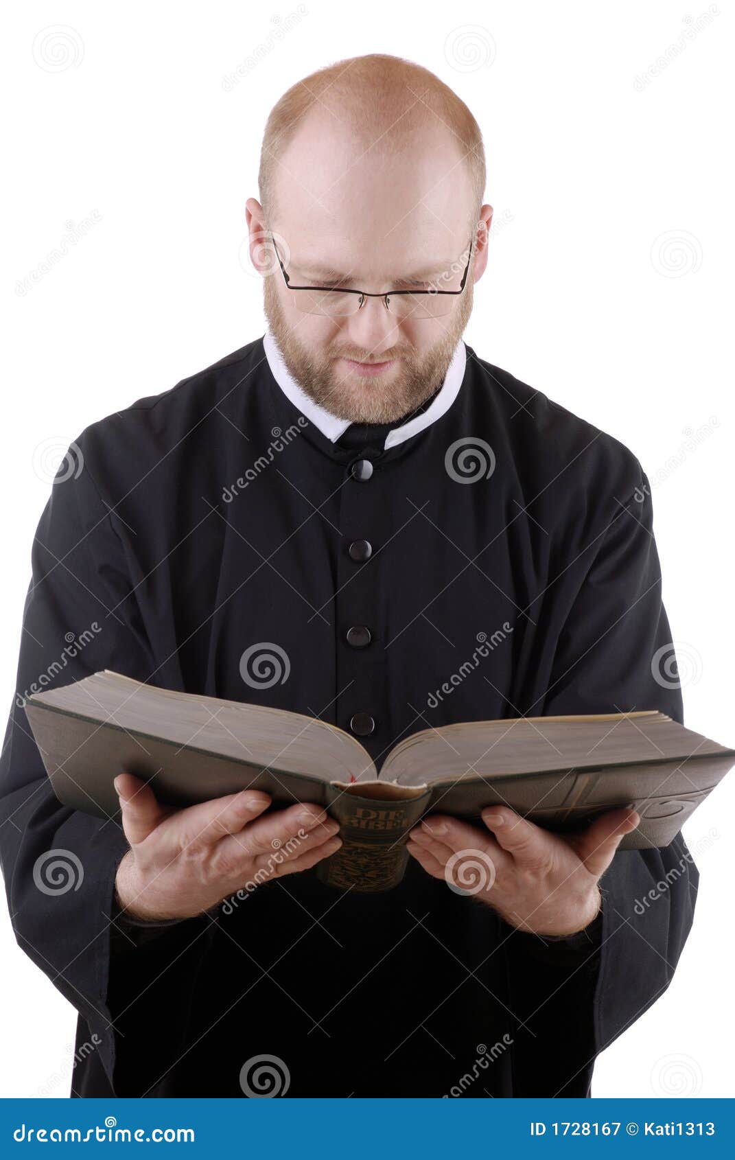 Minister stock image. Image of stage, traditional, reading - 1728167
