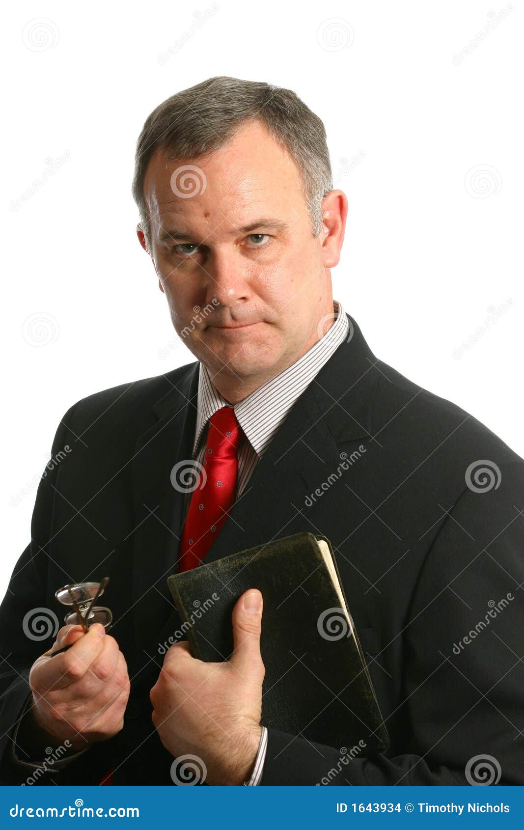 Minister with Bible stock photo. Image of clergy, wisdom - 1643934