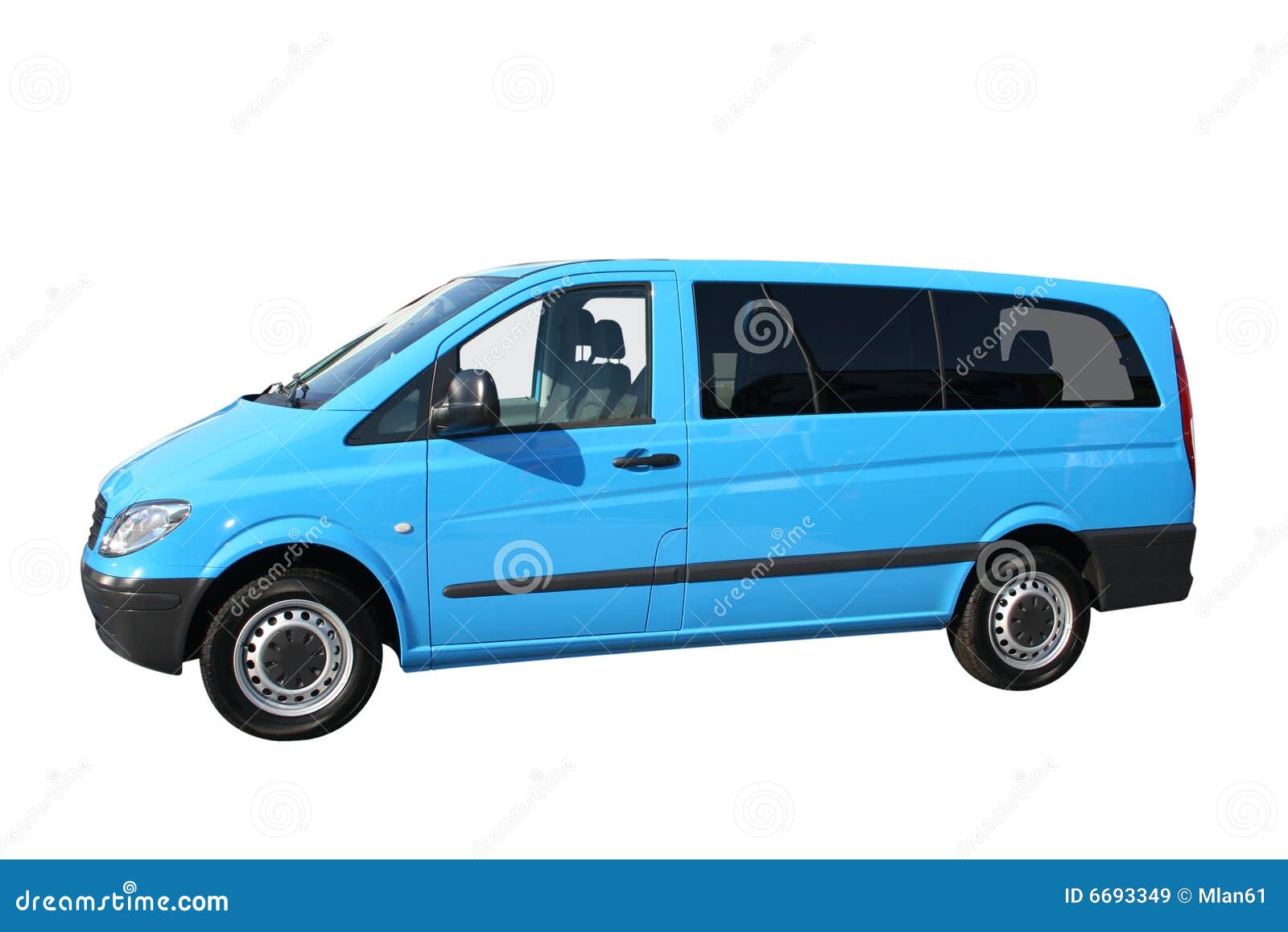 Minivan stock image. Image of transportation, automobile - 6693349