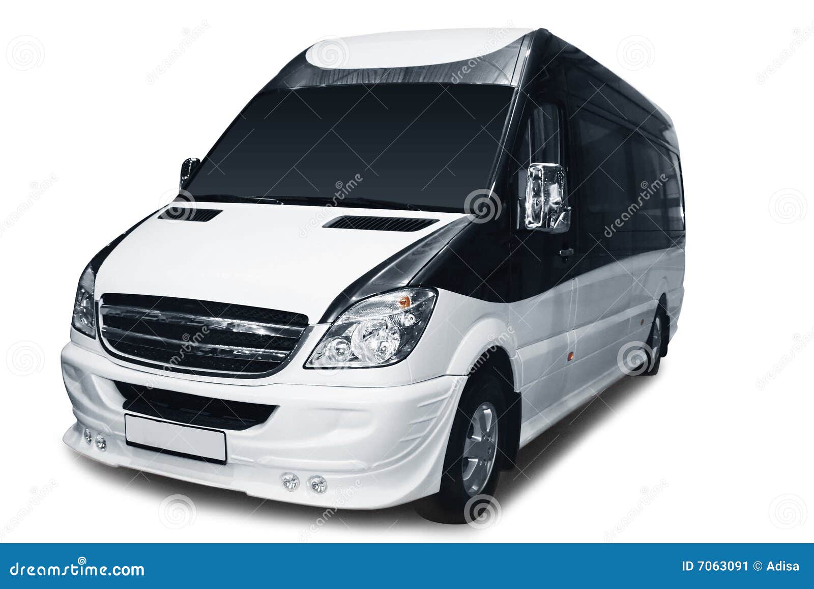 Minivan stock image. Image of auto, transfer, traffic - 7063091